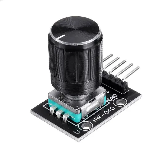 With Knob Ky 040 Rotary Encoder Sensor Module With Push Button 